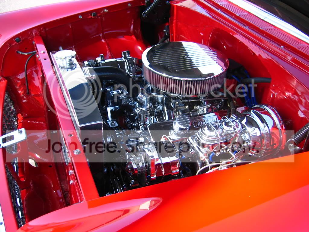 Custom radiator hose connections | Chevy Tri Five Forum
