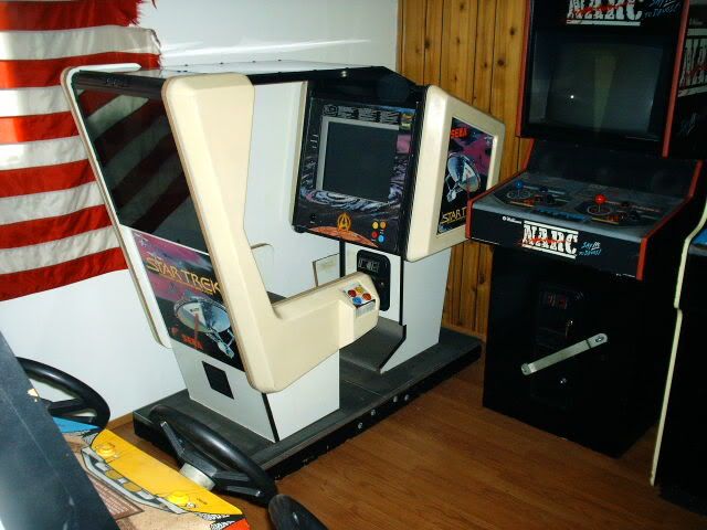 My Star Trek cockpit MAME working, came out nice! | Museum of the Game ...