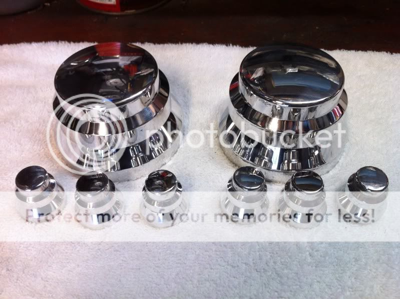 MOPAR Strut Brace & BT Shock Tower Covers - Chromed! | LX Forums Forum