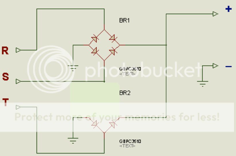 Ponte Retificadora Trifasica. Posso fazer Assim? - Eletrônica - Clube ...