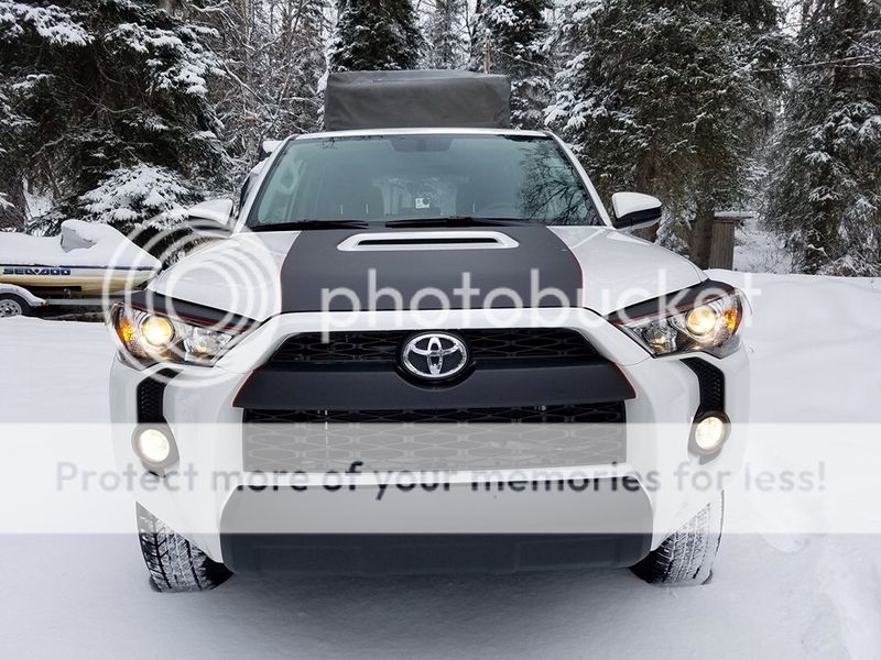Wrapped My TRD Pro Hood - Matte Black - Page 2 - Toyota 4Runner Forum ...