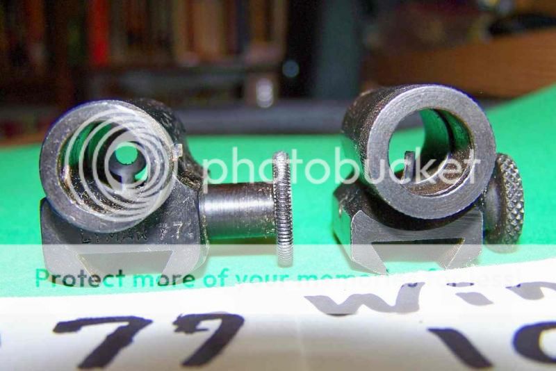 Globe Sights: Winchester 105A and Lyman 77 (Pics) | Rimfire Central ...