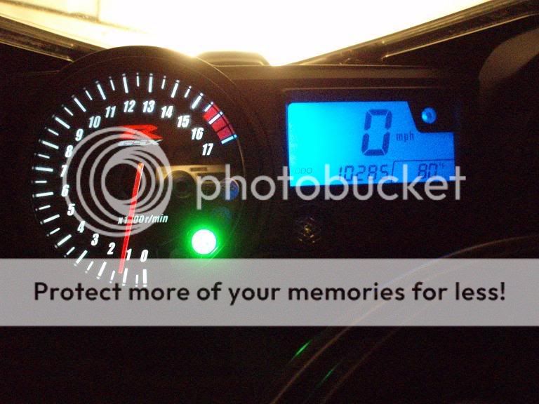 Gauge cluster color change | Suzuki GSX-R Motorcycle Forums Gixxer.com