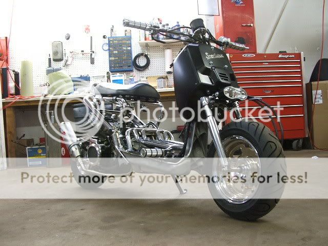 Modern Vespa : Ze Honda ZoomZoomer